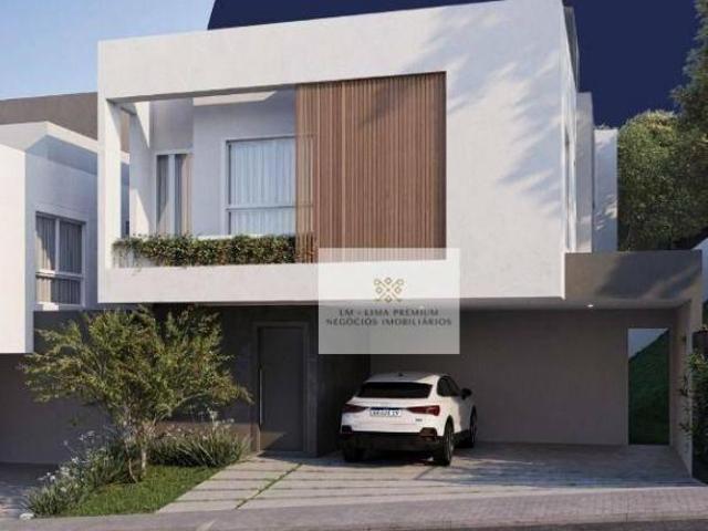 Sobrado Alto Padrão no Ecoville | Atmos Residencial | 3 Suítes | Condomínio Exclusivo
