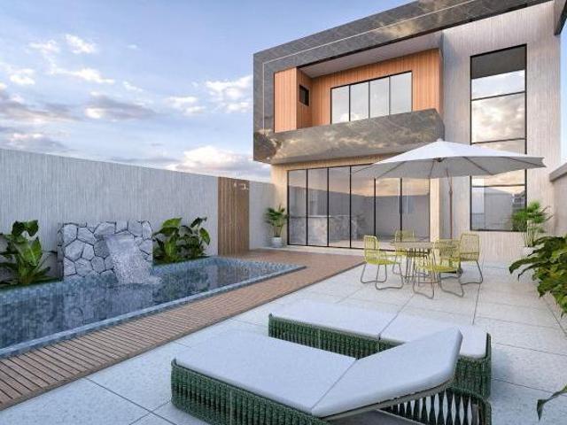 Sobrado Alto Padrão à venda no Brejatuba com 146m² 4 quartos 2 suíte e Piscina. Guaratuba