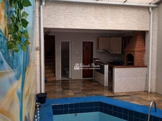 Sobrado Alto Padrão c/ Piscina, Sauna e Área Gourmet à Venda no Jd. Santa Mena