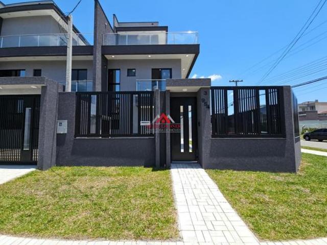 Sobrado Alto Padrão com 03 Suítes e 184m² total Cruzeiro São José dos Pinhais