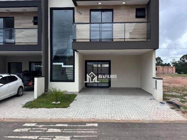SOBRADO ALTO PADRÃO EM CONDOMÍNIO FECHADO – SÃO JOSÉ DOS PINHAIS
