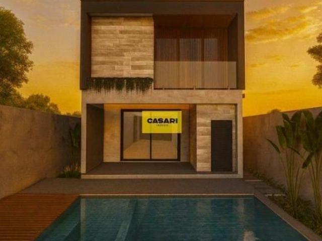 Sobrado Alto Padrão em Construção com 3 Suítes, Piscina e Área Gourmet – São Bernardo