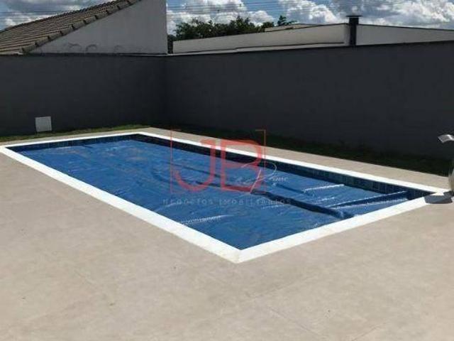 Sobrado alto padrão localizado em Boituva/SP. 4 dormitórios 3 suítes, Piscina