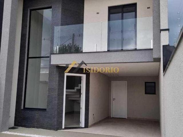 SOBRADO ALTO PADRÃO 03 QUARTOS, SUÍTE, SACADA, ÁREA GOURMET