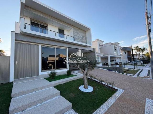Sobrado Alto Padrão 297m² 3 Suítes 1 Master Piscina Gourmet Pé Direito Alto