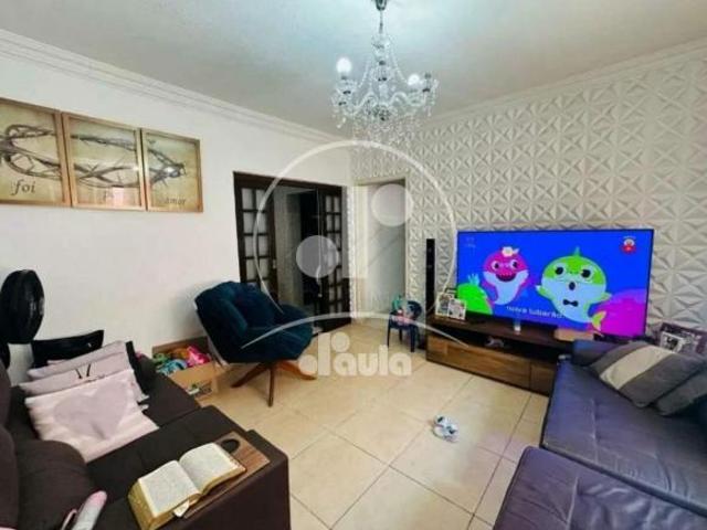 Sobrado área 250m2, 3 quartos, 2 salas, 2 banheiros, 3 vagas de garagem, Vila Lutécia, Santo André S