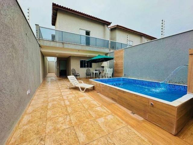 Sobrado com 4 dorm. com piscina à venda, 115 m² por R$ 650.000 Suarão Itanhaém/SP