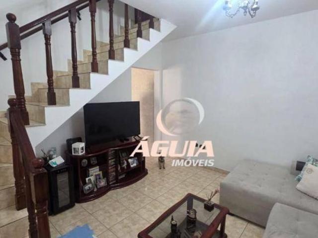 Sobrado com 4 dormitórios à venda, 188 m² por R$ 600.000,00 Vila Camilópolis Santo André/SP
