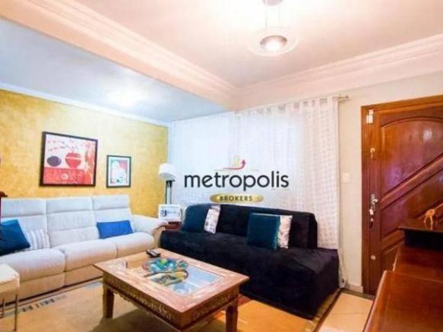 Sobrado com 4 dormitórios à venda, 181 m² por R$ 1.150.000,00 Vila Scarpelli Santo André/SP