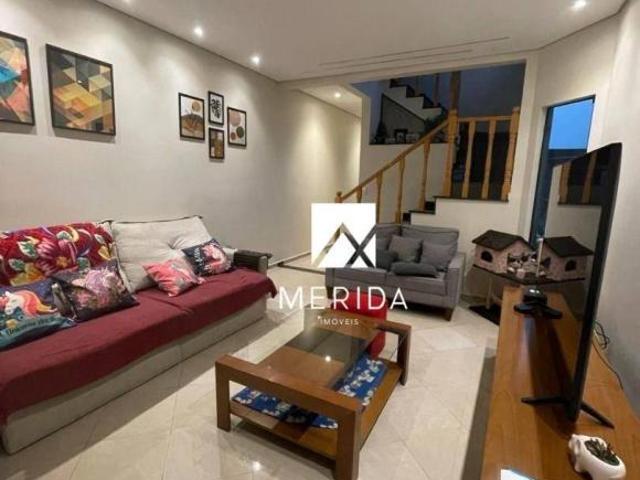 Sobrado com 4 dormitórios à venda, 192 m² por R$ 999.000,00 Vila Camilópolis Santo André/SP
