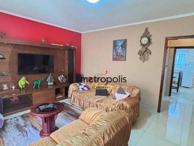 Sobrado com 4 dormitórios à venda, 209 m² por R$ 1.015.000,00 Parque Erasmo Assunção Santo André