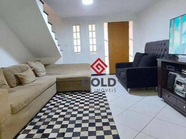 Sobrado com 4 dormitórios à venda, 200 m² por R$ 580.000,00 Vila Camilópolis Santo André/SP