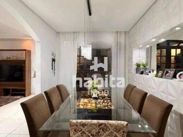 Sobrado com 4 dormitórios à venda, 216 m² por R$ 1.070.000,00 Vila Curuçá Santo André/SP