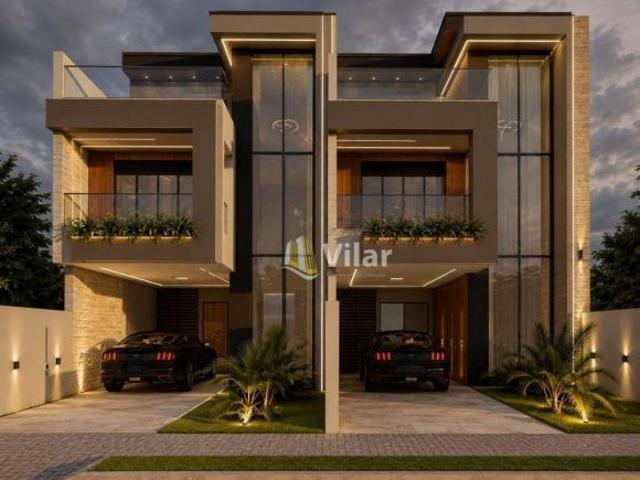 Sobrado com 4 dormitórios à venda, 225 m² por R$ 1.590.000,00 Pineville Pinhais/PR