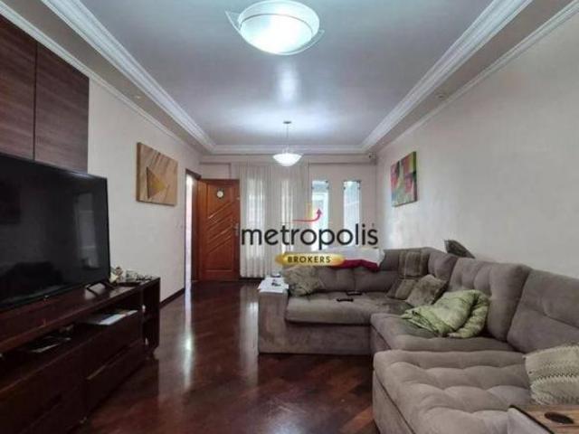 Sobrado com 4 dormitórios à venda, 227 m² por R$ 1.650.000,00 Campestre Santo André/SP