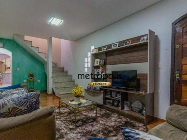 Sobrado com 4 dormitórios à venda, 228 m² por R$ 750.000,00 Jardim Las Vegas Santo André/SP