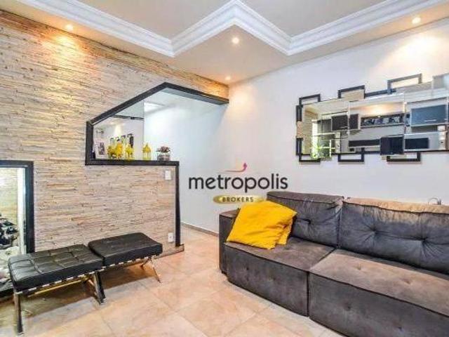 Sobrado com 4 dormitórios à venda, 220 m² por R$ 780.000,00 Parque Jaçatuba Santo André/SP