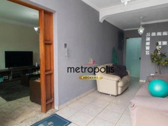 Sobrado com 4 dormitórios à venda, 237 m² por R$ 800.000,00 Vila Sacadura Cabral Santo André/SP