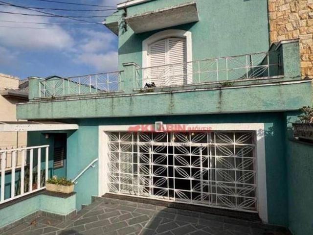 Sobrado com 4 dormitórios à venda, 232 m² com edícula e quintal por R$ 1.400.000 Vila Mariana Sã