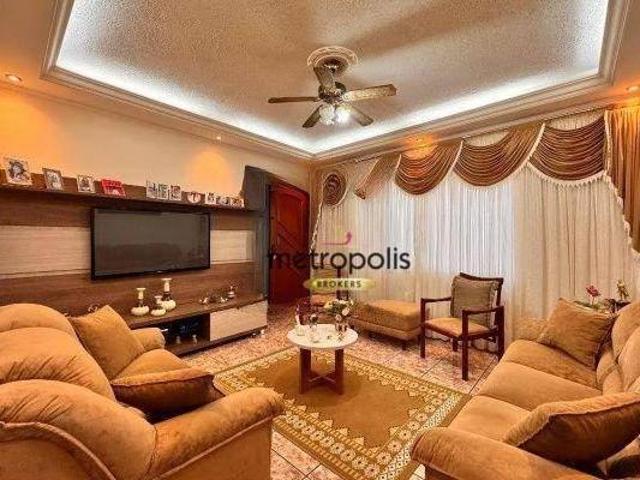 Sobrado com 4 dormitórios à venda, 232 m² por R$ 700.000,00 Parque Oratório Santo André/SP