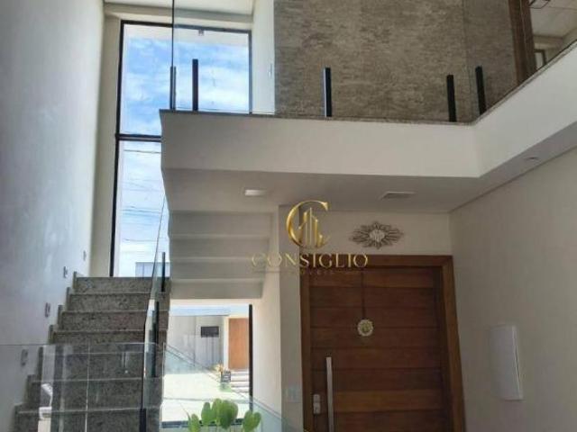 Sobrado com 4 dormitórios à venda, 245 m² por R$ 1.250.000,00 Condomínio Terras do Vale Caçapava