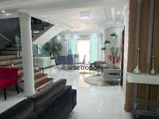 Sobrado com 4 dormitórios à venda, 255 m² por R$ 2.500.000,00 Parque dos Pássaros São Bernardo d
