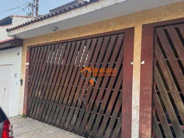 Sobrado com 4 dormitórios à venda, 255 m² por R$ 2.332.000 Parque Renato Maia Guarulhos/SP