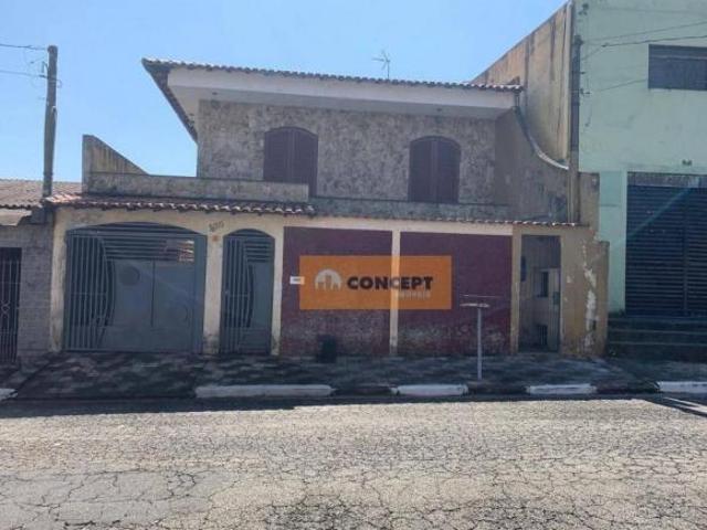 Sobrado com 4 dormitórios à venda, 269 m² por R$ 750.000 Vila Amorim Suzano/SP