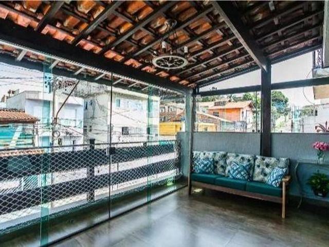 Sobrado com 4 dormitórios à venda, 260 m² Vila Tibiriçá Santo André/SP