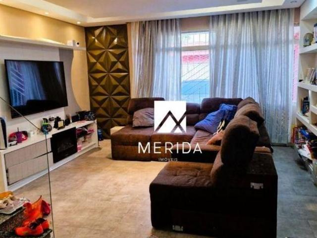 Sobrado com 4 dormitórios à venda, 262 m² por R$ 1.290.000,00 Vila Alpina Santo André/SP