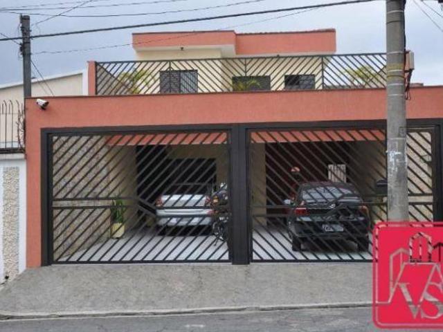 Sobrado com 4 dormitórios à venda, 286 m² por R$ 1.110.000,00 Vila Camilópolis Santo André/SP
