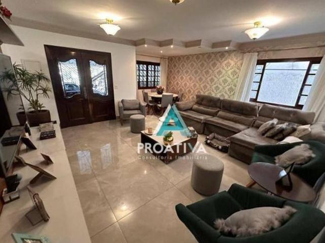 Sobrado com 4 dormitórios à venda, 336 m² Santa Maria Santo André/SP