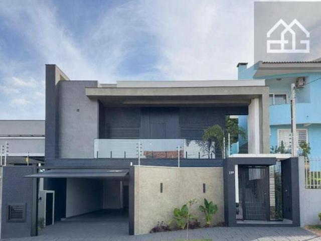 Sobrado com 4 dormitórios à venda, 333 m² por R$ 2.970.000,00 Região do Lago 1 Cascavel/PR