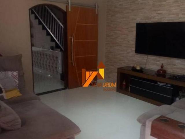 Sobrado com 4 dormitórios à venda, 354 m² por R$ 730.000,00 Vila Curuçá Santo André/SP