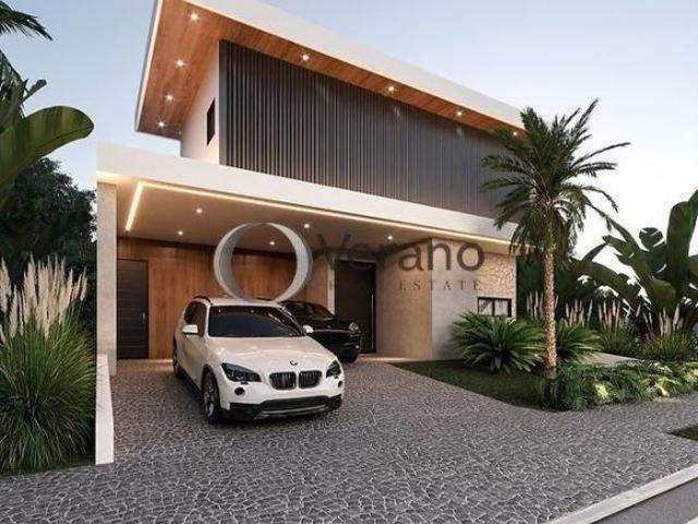 Sobrado com 4 dormitórios à venda, 366 m² Santorini Residencial C