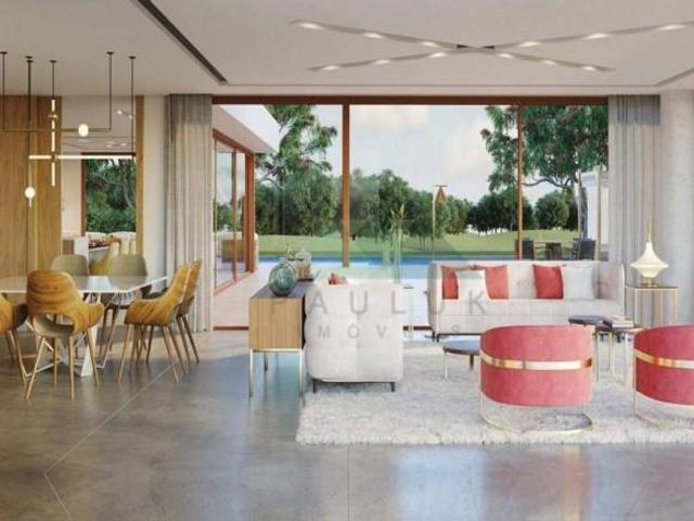 Sobrado com 4 dormitórios à venda, 374 m² por R$ 4.680.075,00 Condomínio Village Iguassu Golf Resi