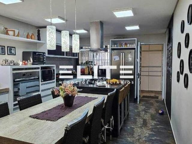 Sobrado com 4 dormitórios à venda, 376 m² Santa Maria Santo André/SP