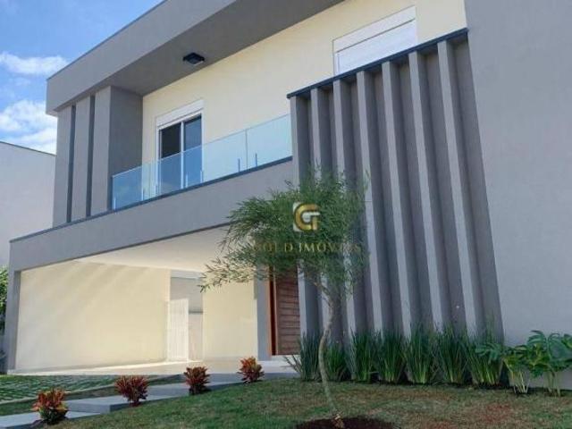 Sobrado com 4 dormitórios à venda, 424 m² por R$ 2.990.000,00 Condomínio Residencial Monaco São