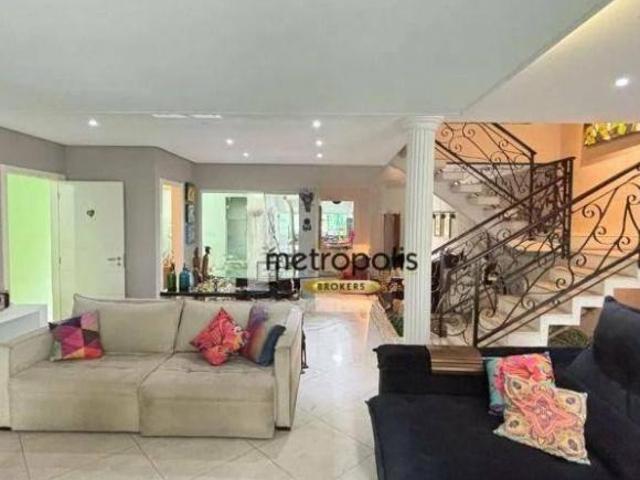 Sobrado com 4 dormitórios à venda, 442 m² por R$ 2.000.000,00 Vila Floresta Santo André/SP