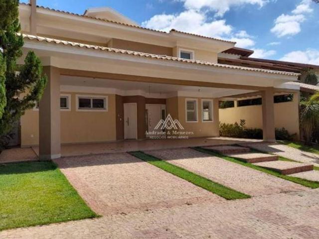 Sobrado com 4 dormitórios à venda, 516 m² por R$ 2.779.970,00 Condomínio Manacás Ribeirão Preto/