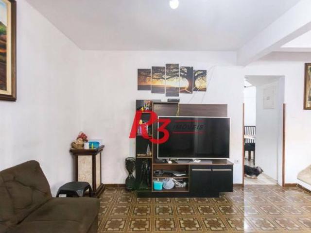 Sobrado com 4 dormitórios à venda, 93 m² por R$ 650.000,00 Estuário Santos/SP