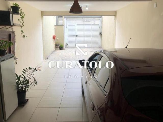 Sobrado com 4 dorms, 2 suítes, quintal com churrasqueira e 4 vagas Santa Paula, São Caetano do Sul
