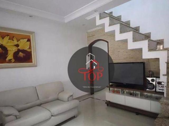 Sobrado com 4 quartos à venda, 181 m² por R$ 750.741 Vila Camilópolis Santo André/SP