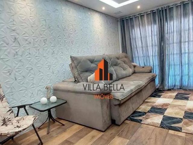 Sobrado com 4 quartos à venda, 275 m² por R$ 880.000 Condomínio Maracanã Santo André/SP