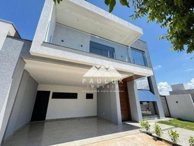 Sobrado com 4 suítes à venda, 260 m² por R$ 2.330.000 Condomínio Residencial Safira Foz do Iguaç