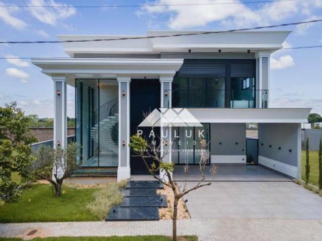 Sobrado com 4 suítes à venda, 458 m² por R$ 4.900.000 Condomínio Eco Bella Vista Foz do Iguaçu/P
