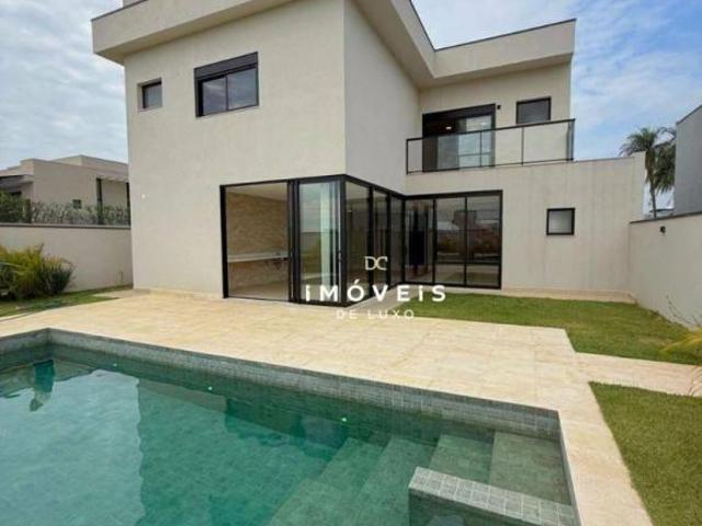 Sobrado com 4 suítes e elevador no Condomínio Villas do Golfe Itu/Sp