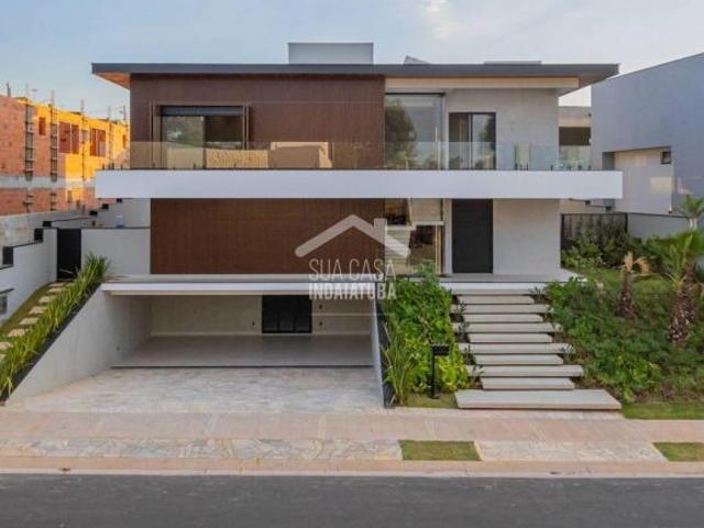 Sobrado com 4 Suítes, Escritório, Home, Piscina Condomínio Villa dos Pinheiros
