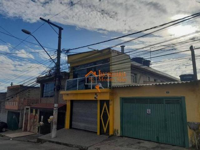 Sobrado com 5 dormitórios à venda, 150 m² por R$ 425.000,00 Vila Carmela II Guarulhos/SP
