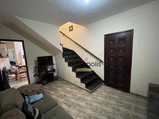Sobrado com 5 dormitórios à venda, 198 m² por R$ 565.000,00 Vila Floresta Santo André/SP